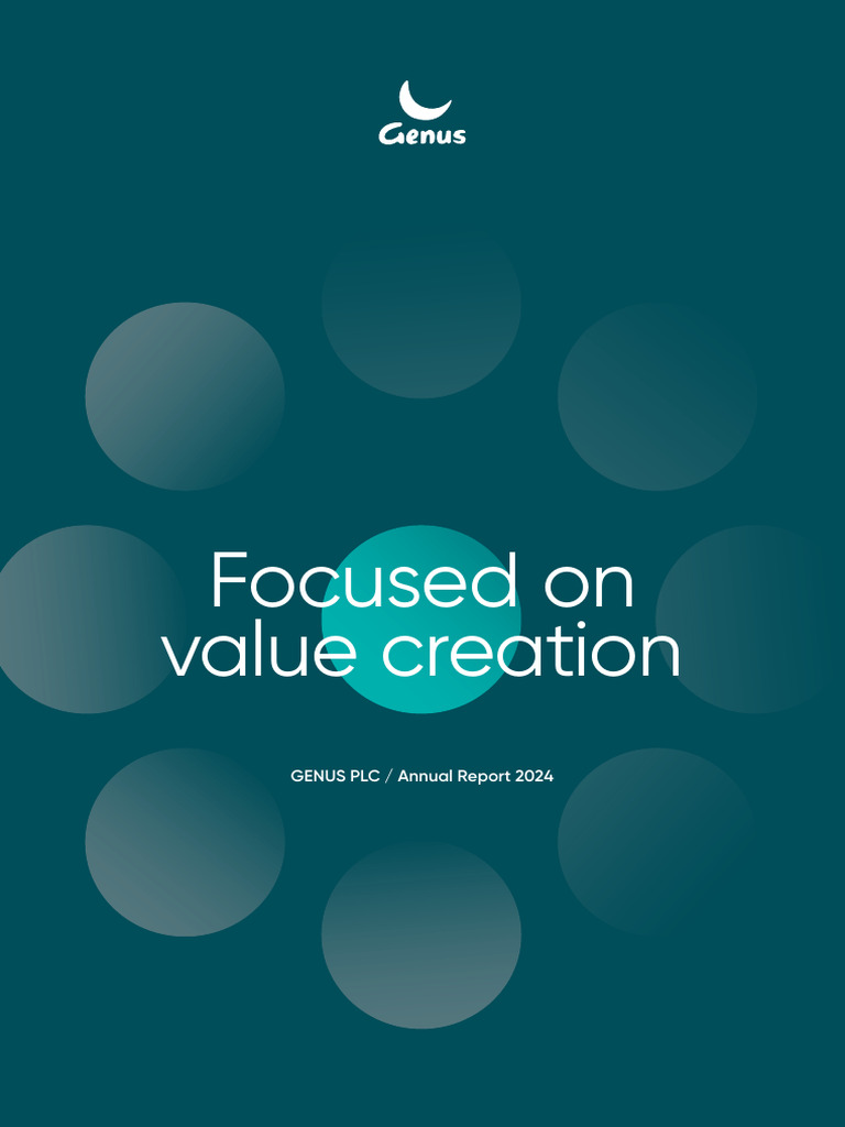 Genus PLC Annual Report 2024 Overview | PDF | Dairy Cattle | Cattle
