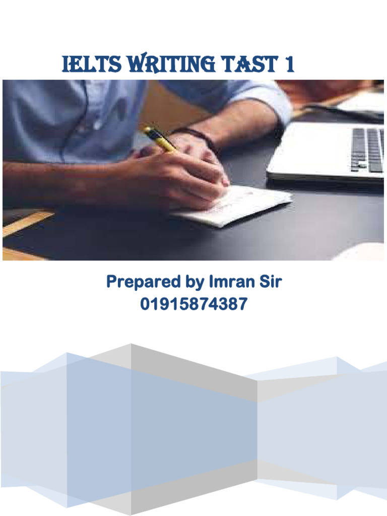 IELTS Writing Task 1 Guide by Imran | PDF | English Language | Adjective