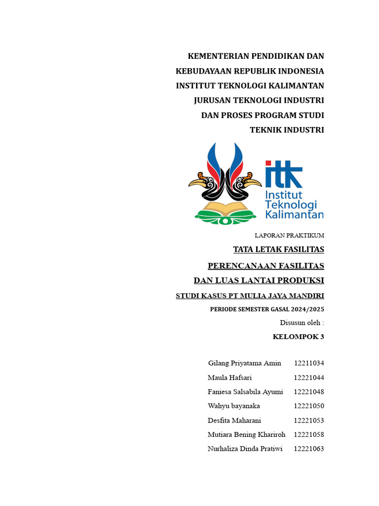 TLF Kelompok 3B Modul 2 | PDF