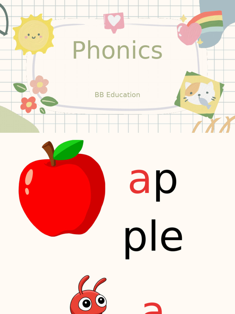 Phonics Vocabulary List for Kids | PDF | Wellness | Science & Mathematics