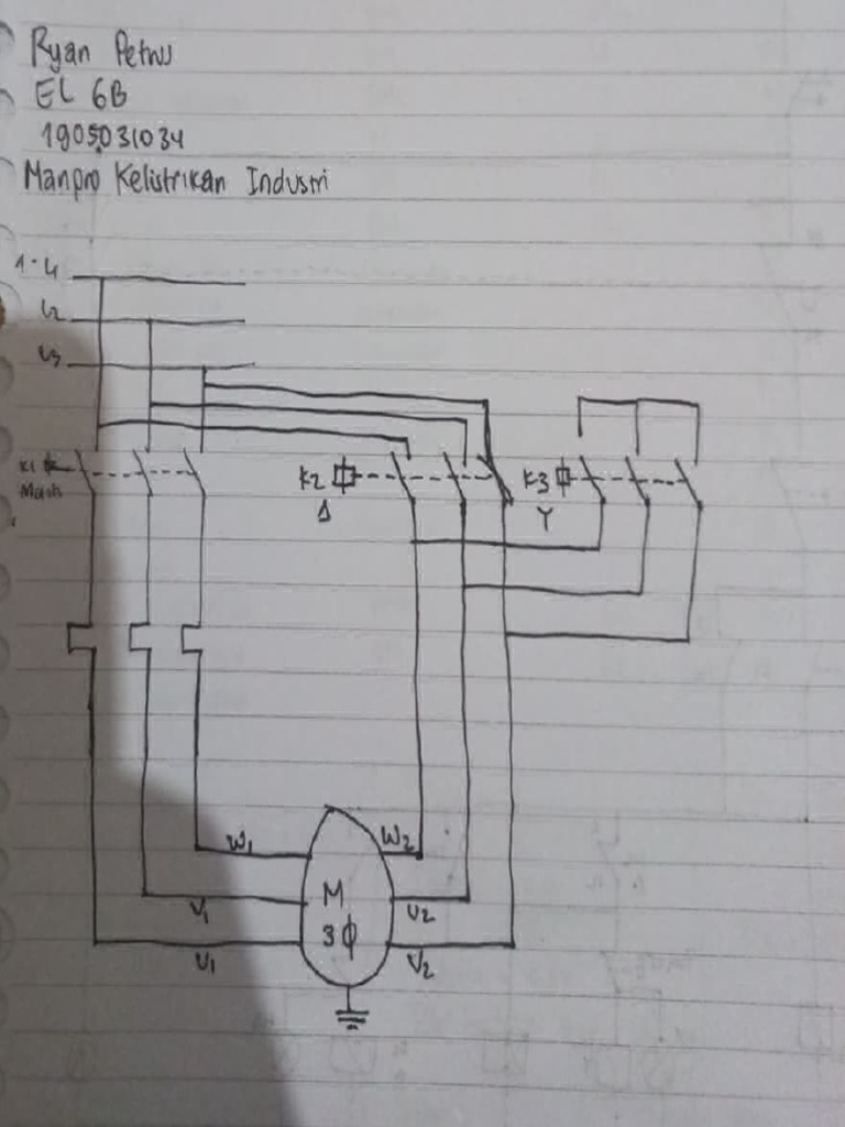 Tugas Manpro Kelistrikan Industri Minggu 7 Ryan Petrus El6b 1905031034 | PDF