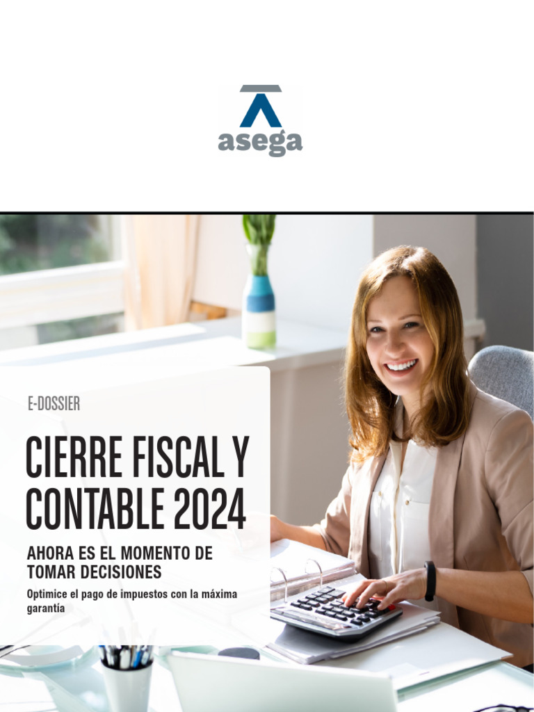 Cierre Fiscal y Contable 2024 | PDF | Impuestos | Contabilidad