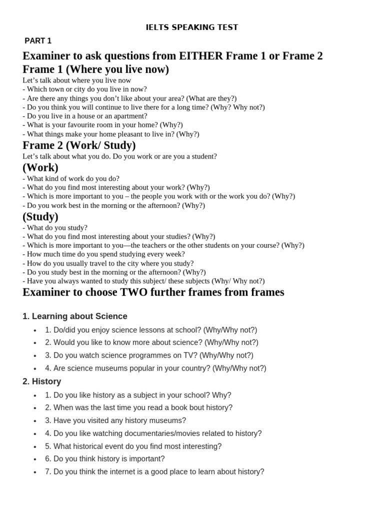 5 Ielts Speaking Mock Test 24 | PDF | Cakes | Desserts