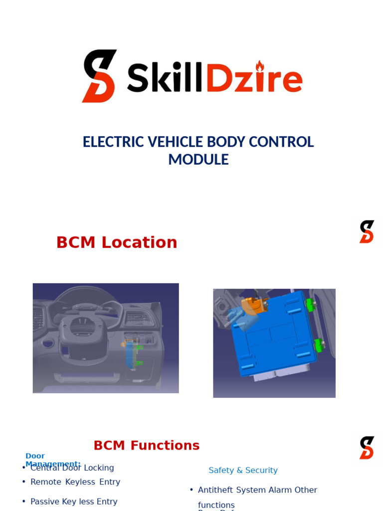 Electric Vehicle BCM Functions Overview | PDF | Vehicles | Automotive ...