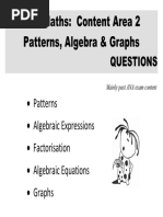 Math Unit 2 Workbook Answer Key | PDF | Mathematics | Mathematical Analysis