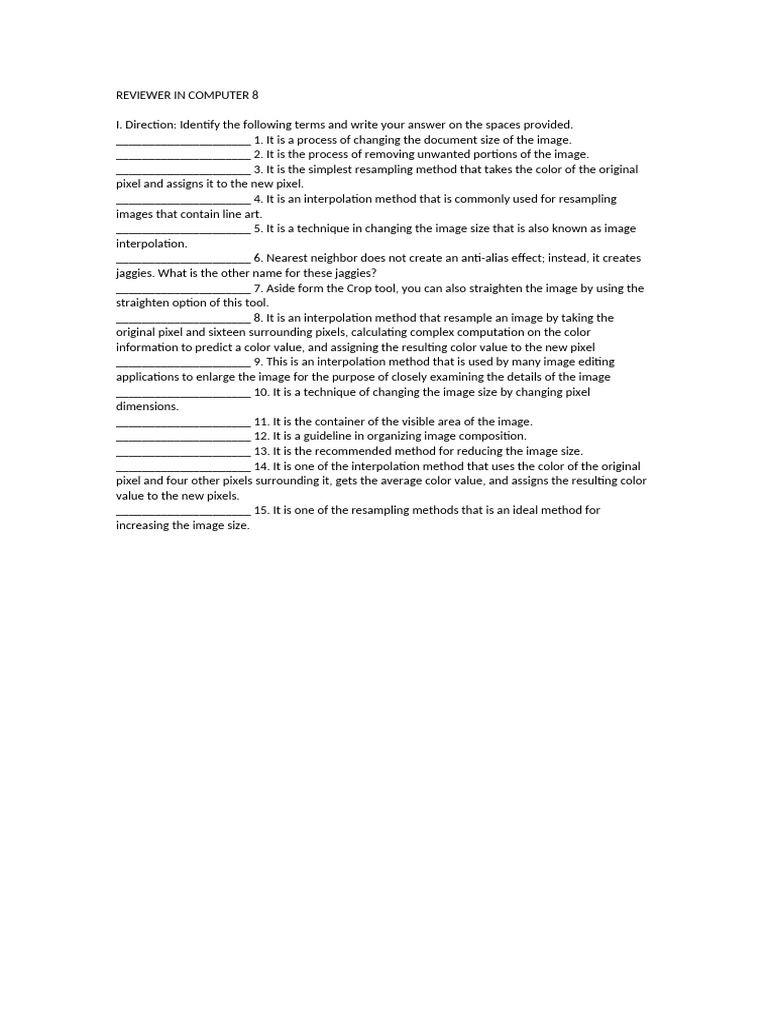 2nd Q - REVIEWER IN COMPUTER 8 | PDF