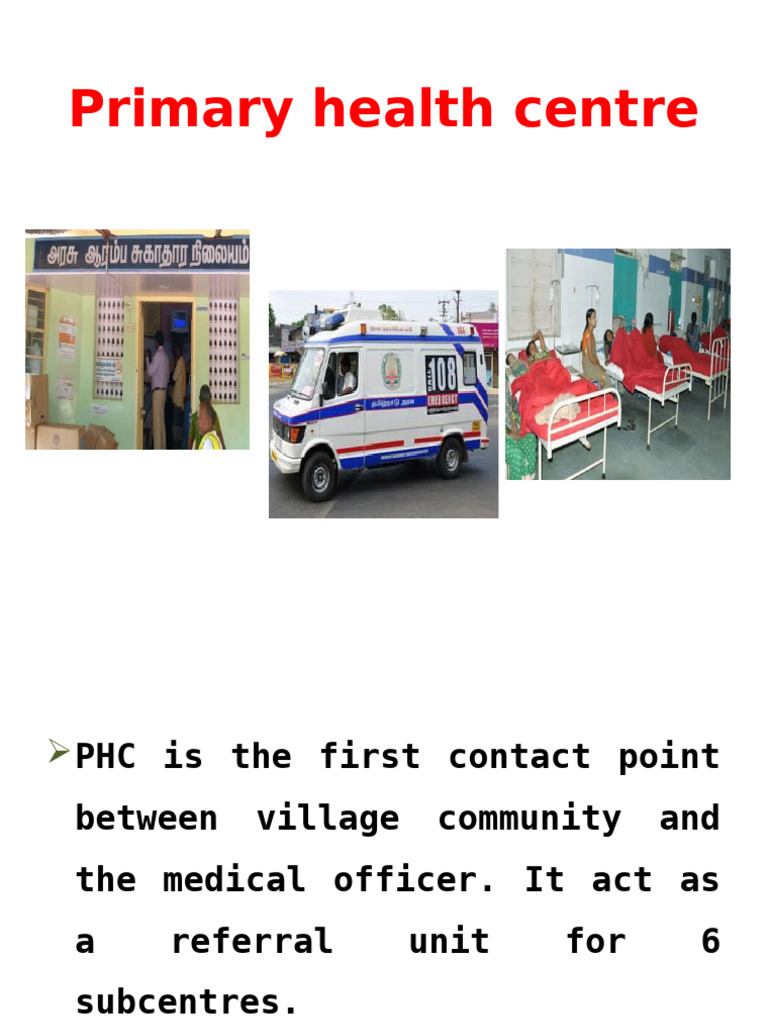 Overview of Primary Health Centre Functions | PDF