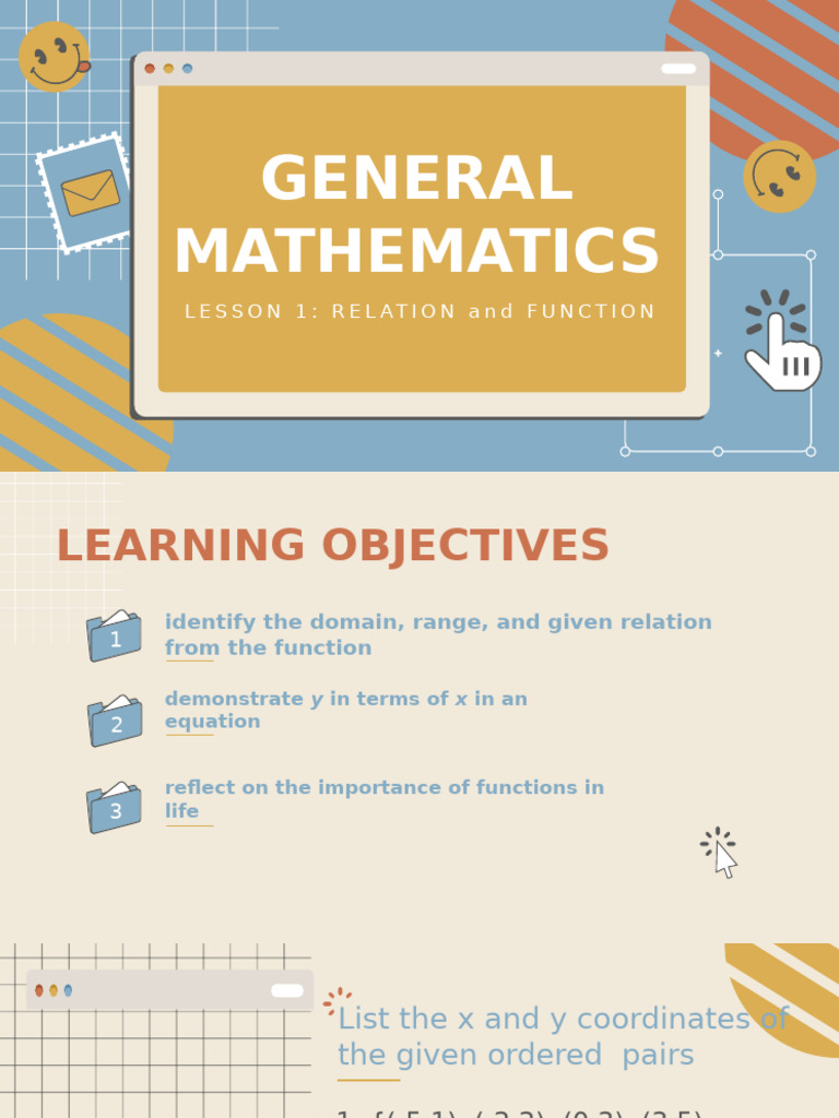 Lesson 1 Functions As Models, Domain and Range of A Function | PDF | Function (Mathematics ...