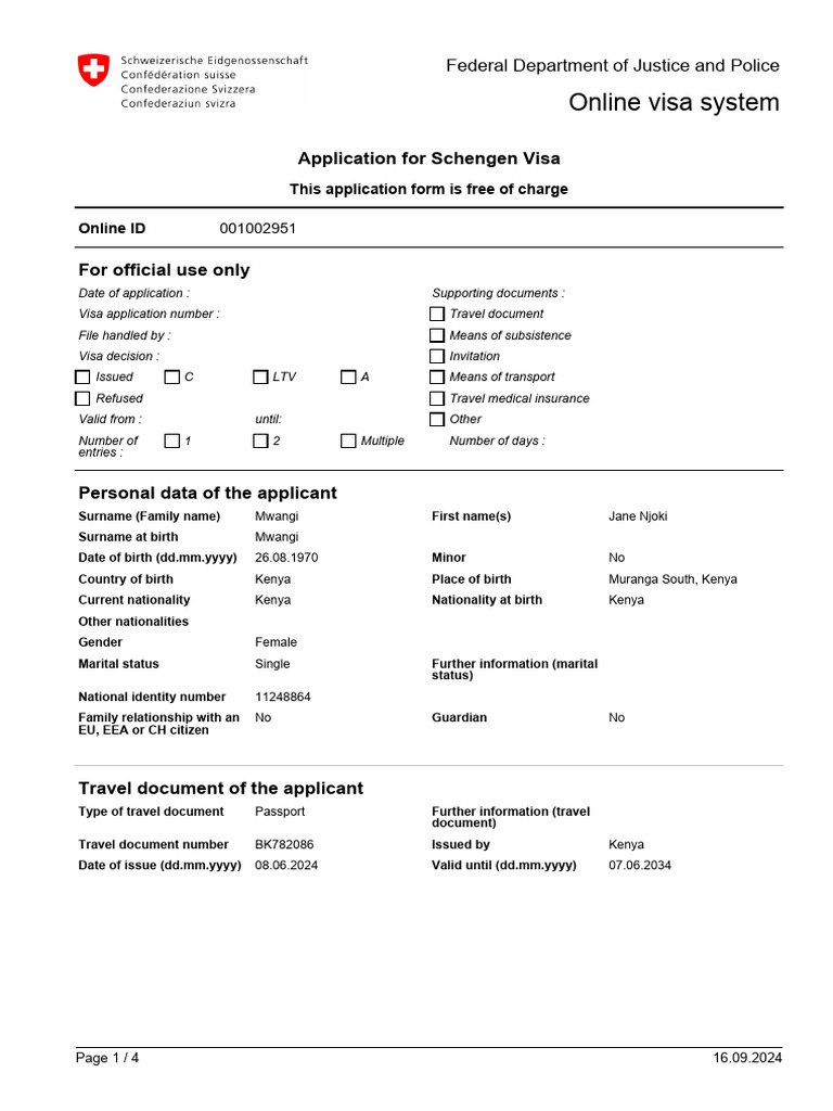 Visa Payment Confirmation Details | PDF | Travel Visa | Government And ...