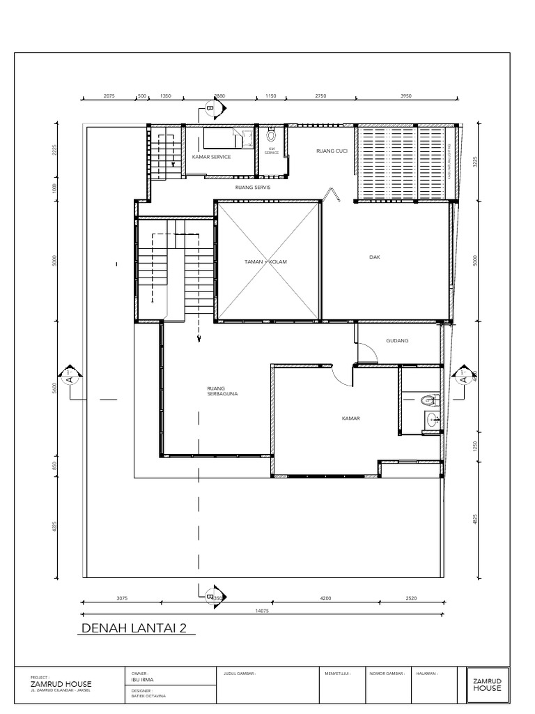 IMB Denah lt.2 | PDF