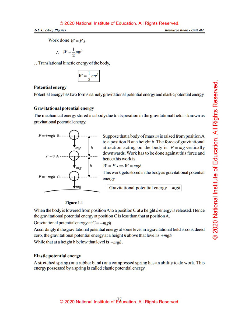 AL Physics Resource Book Unit 1,2-EM-1 Copy Page 85 | PDF