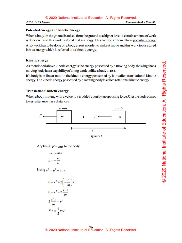 AL Physics Resource Book Unit 1,2-EM-1 Copy Page 84 | PDF