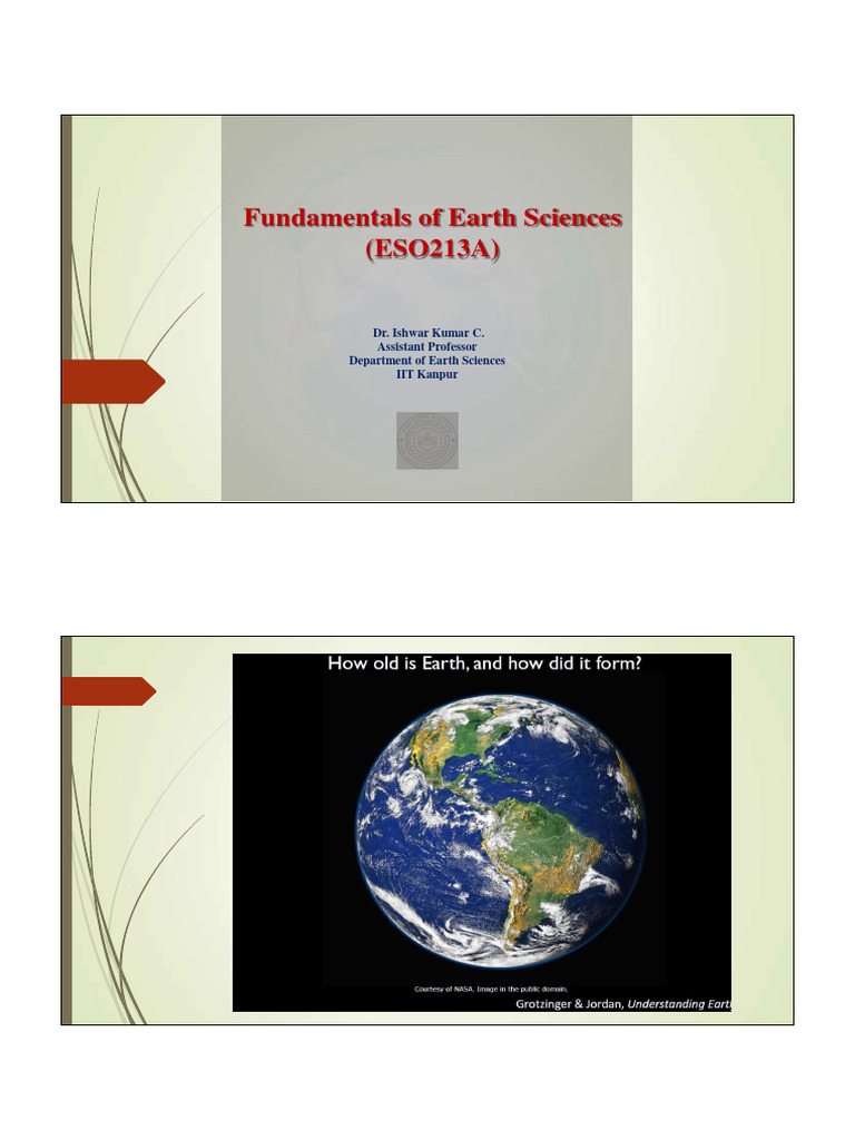 Earth Formation and Planetary Science | PDF | Earth | Formation And ...