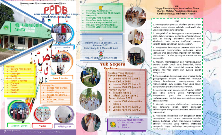 Brosur PPDB Landscape Versi 2 | PDF
