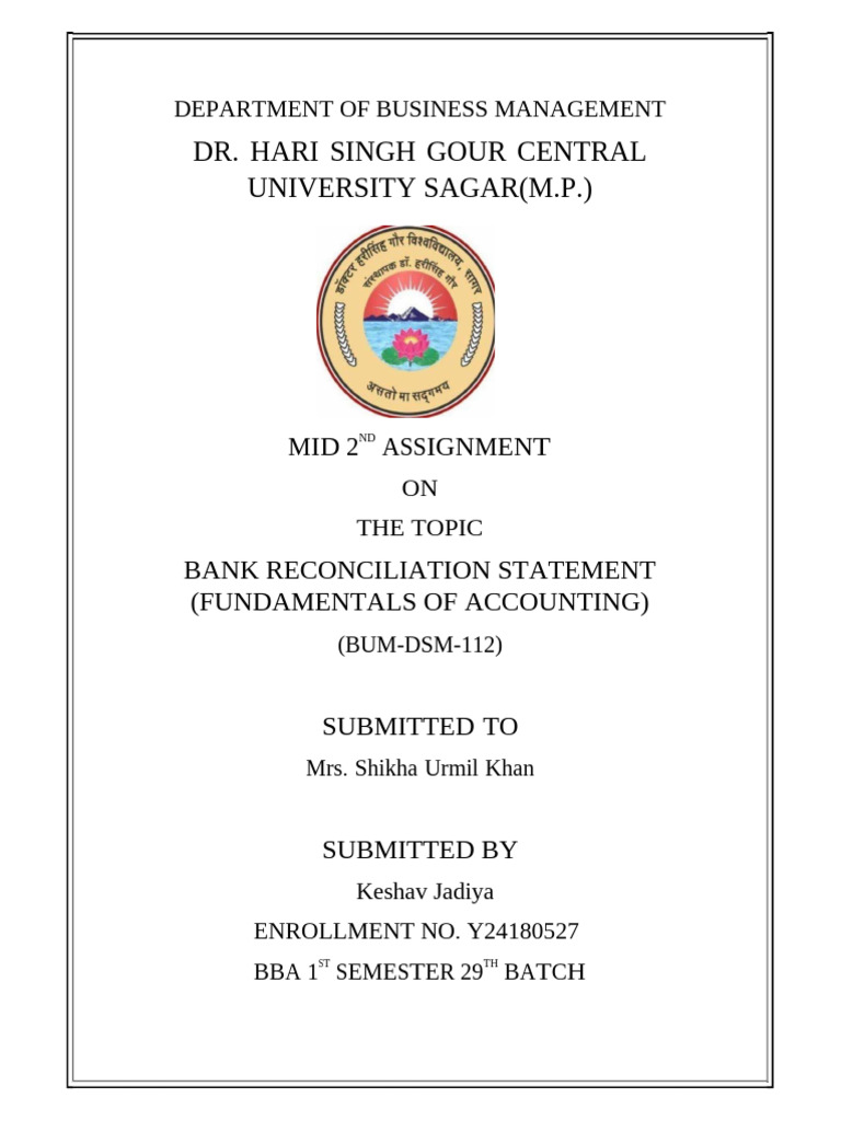Keshu Assignment | PDF