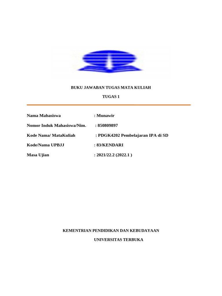 BJT TUGAS 1 PEMBELAJARAN IPA Di SD | PDF