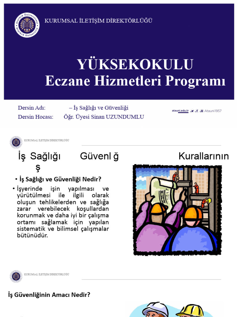 İSG 1. Hafta | PDF