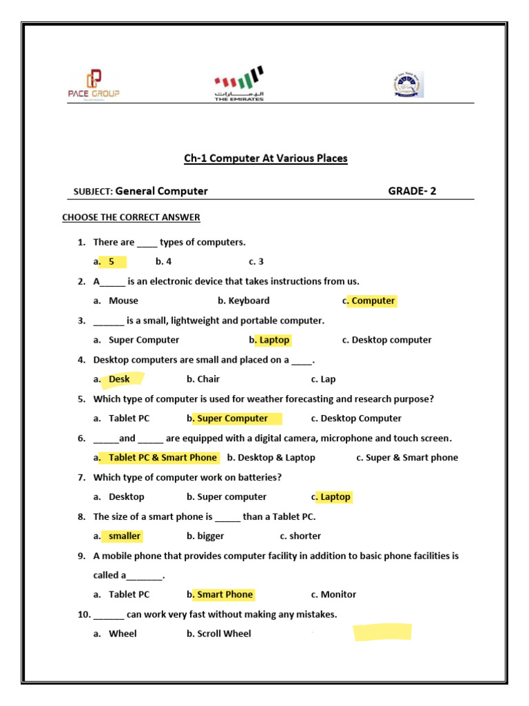 COMPUTER TERM1 REVISION WORKSHEET- GR2 | PDF | Input/Output | Personal ... COMPUTER TERM1 REVISION WORKSHEET- GR2 | PDF | Input/Output | Personal ...