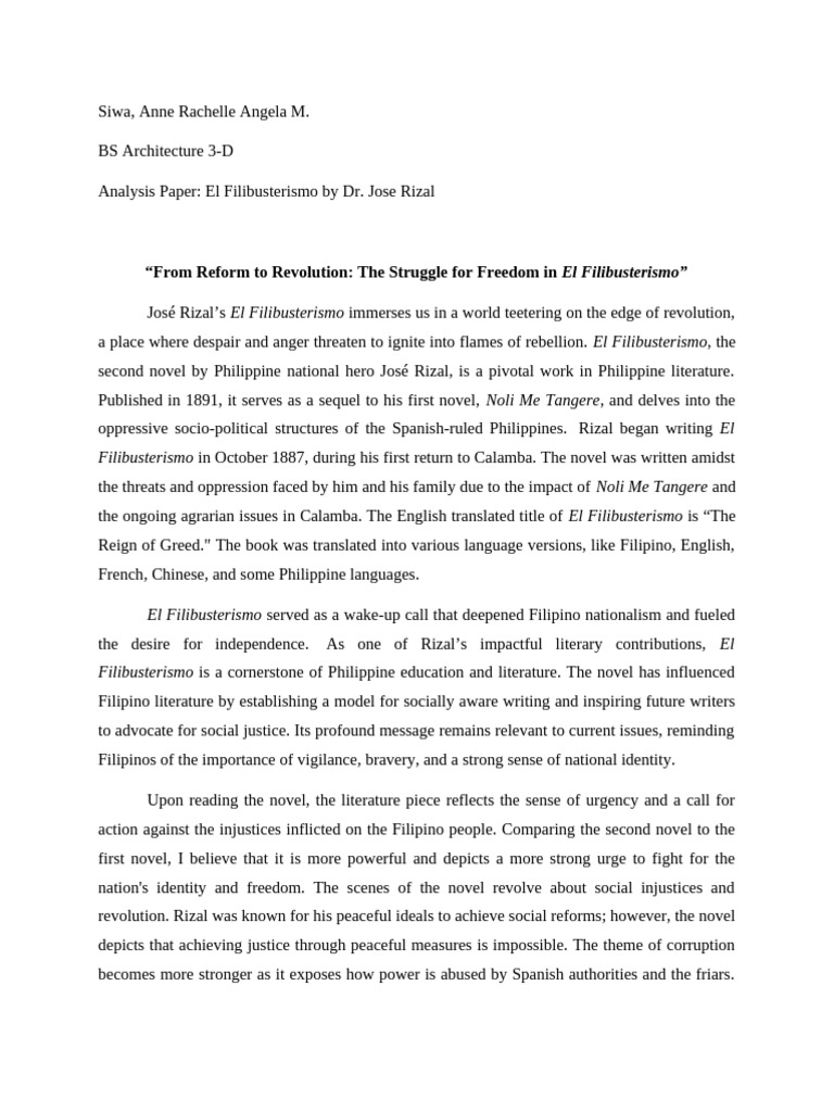 ge9 analysis | PDF | Philippines