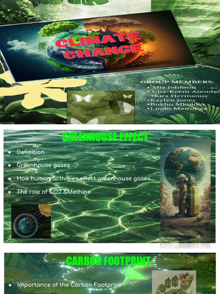 Climate Change - Life Science Presentation-2 | PDF | Wellness