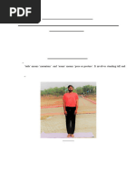 Flamingo Balance Test | PDF