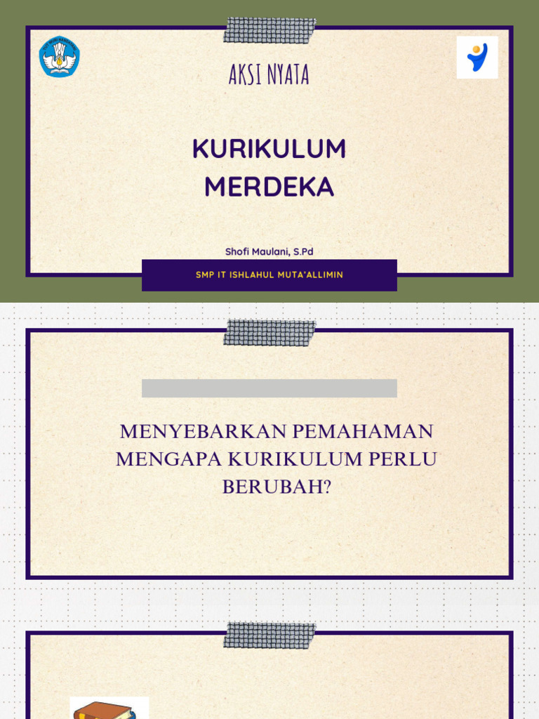 Pentingnya Perubahan Kurikulum Merdeka | PDF