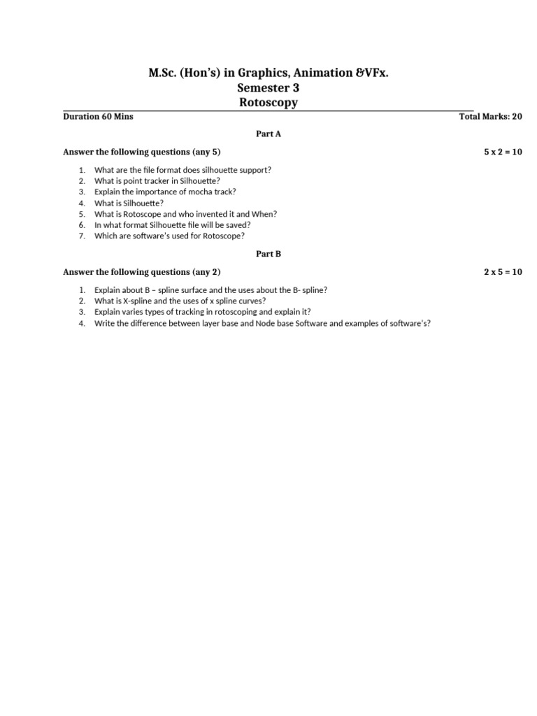 Graphic Design Exam | PDF