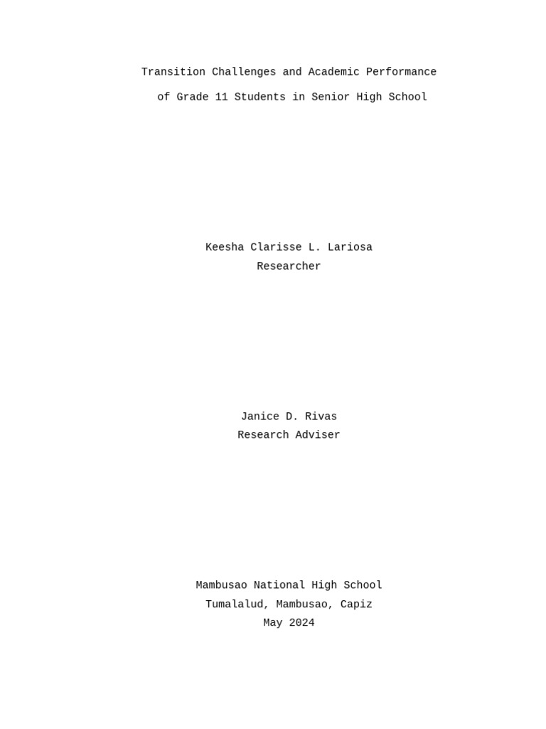 Title Page | PDF