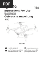 Manual del Dron E88 Pro en Español | PDF | Vehículo aéreo no tripulado ...