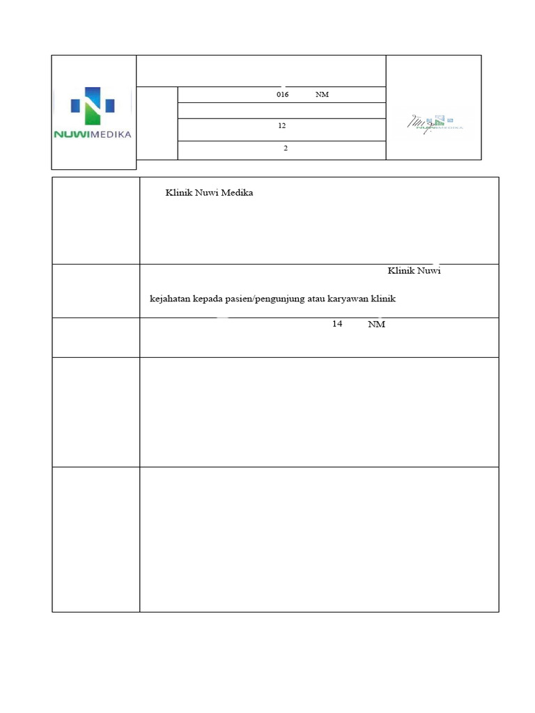 Sop Monitoring CCTV | PDF
