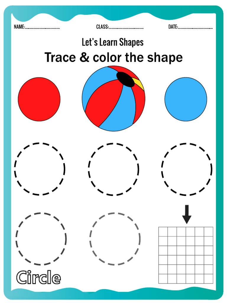 Shapes Activity Book | PDF