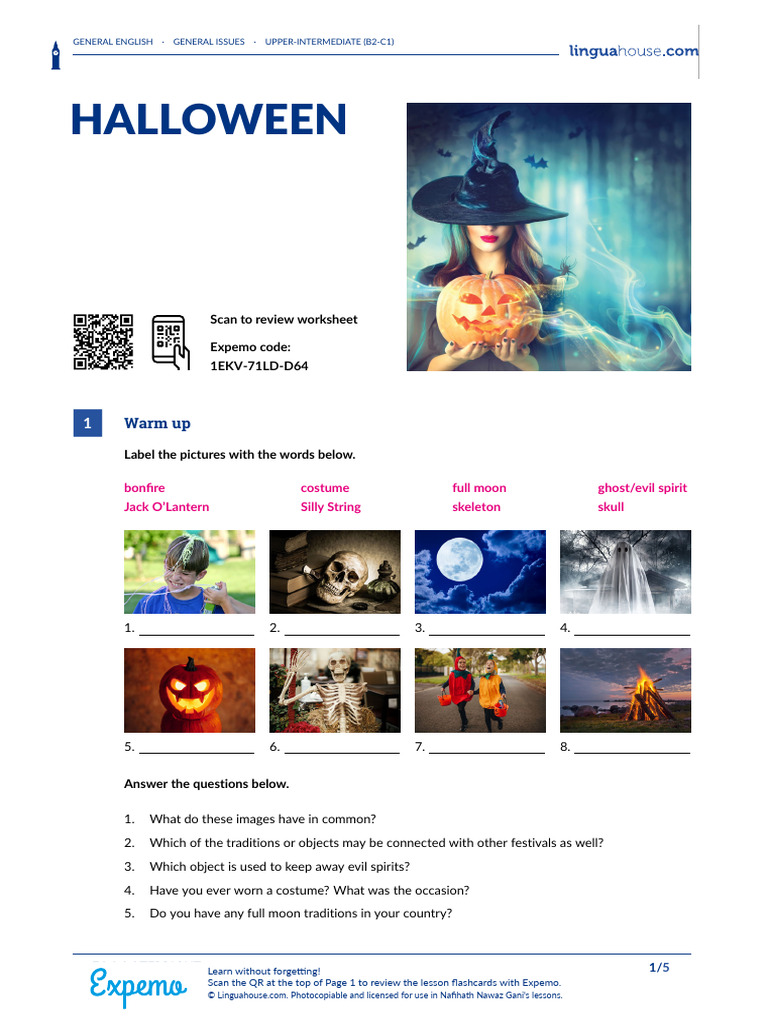 Halloween British English Student B2 C1 | PDF | Halloween