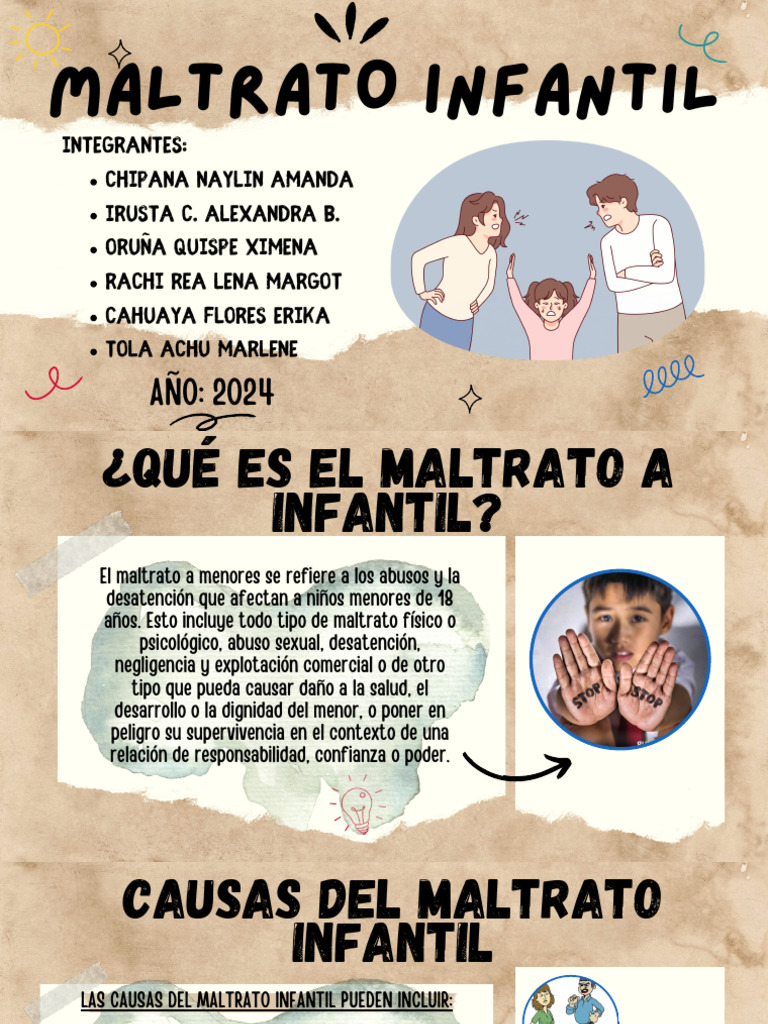 Maltrato Infantil | PDF | Abuso infantil | Sicología
