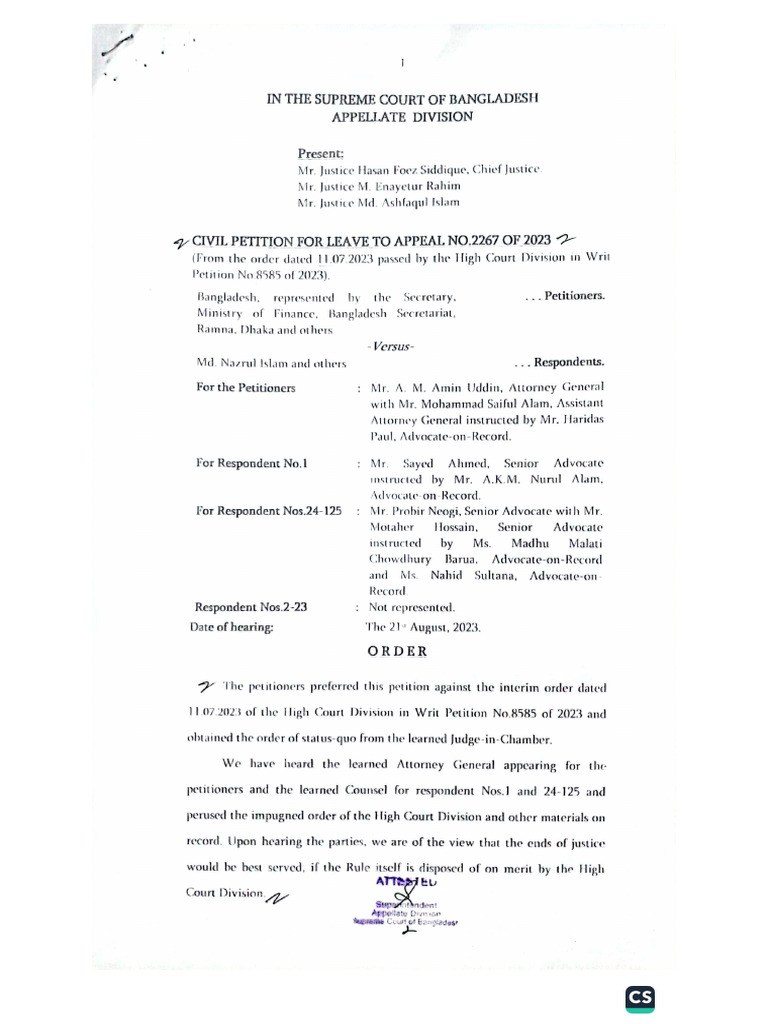 Supreme Court Order | PDF