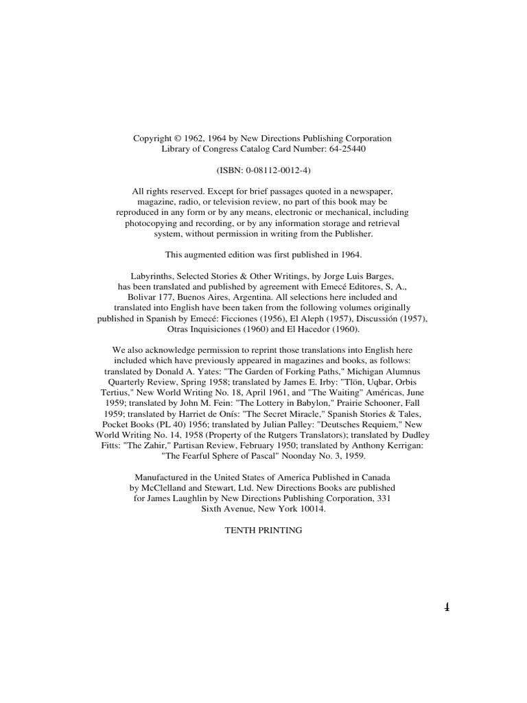 Borges Library of Babel | PDF