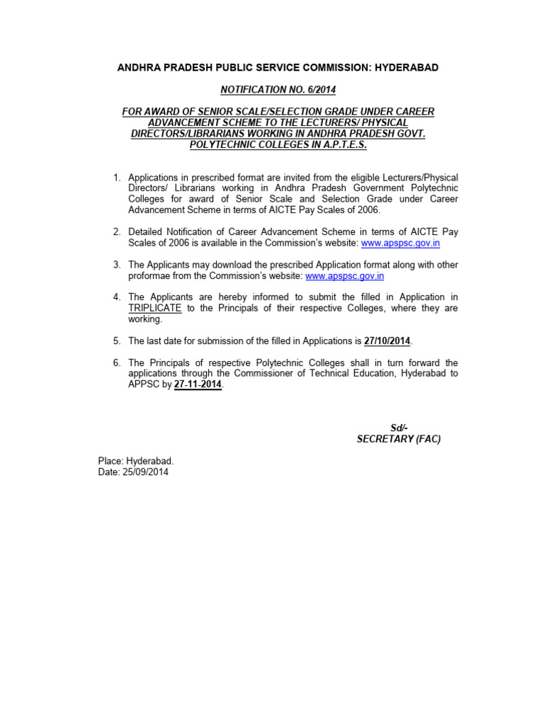 Andhra Pradesh Public Service Commission: Hyderabad: WWW - Apspsc.gov ...