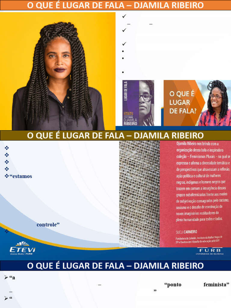 2ºEM - Djamila Ribeiro | PDF | Discurso