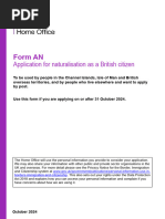 MN1 Form for Child Citizenship Application | PDF