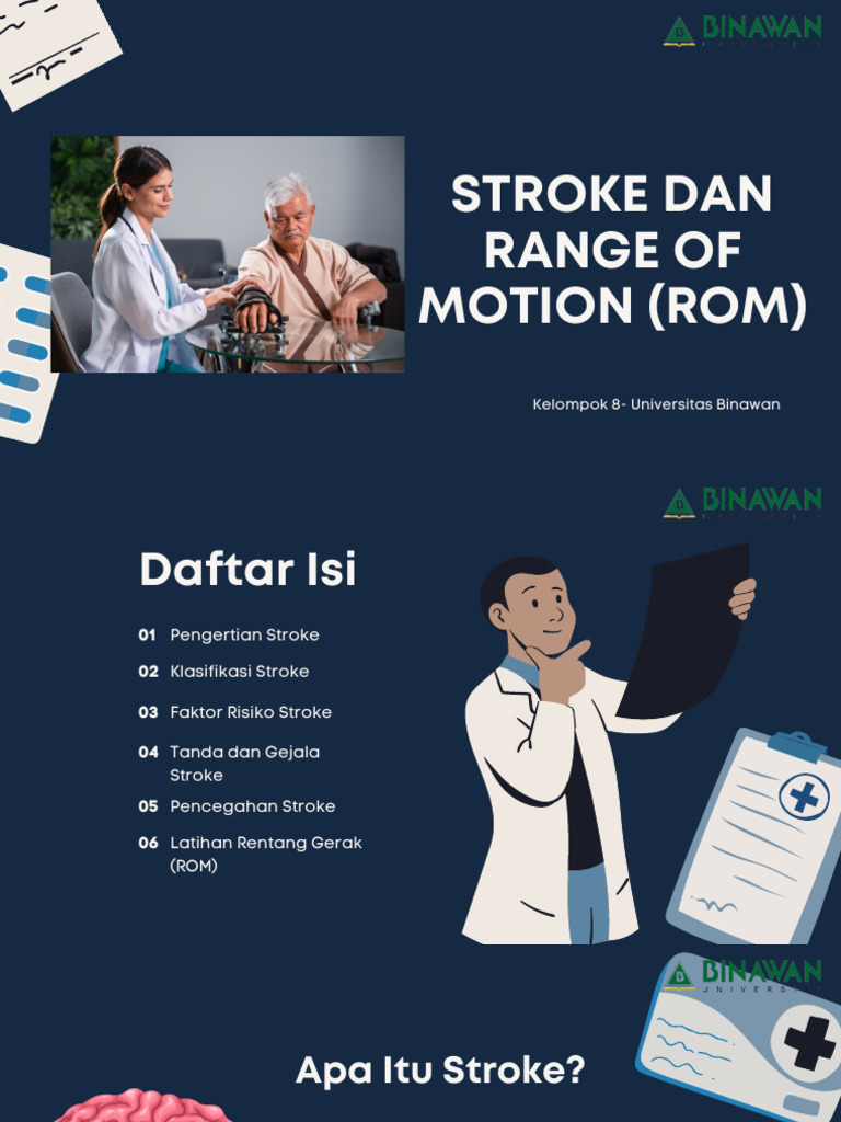 Stroke Dan ROM | PDF | Kesehatan Holistik