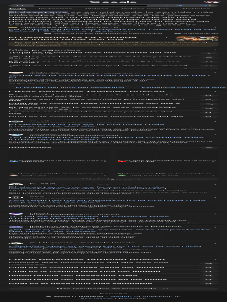 Cual Es La Comida Mas Importante Del Dia | PDF | Nutrición | Dieta y ...