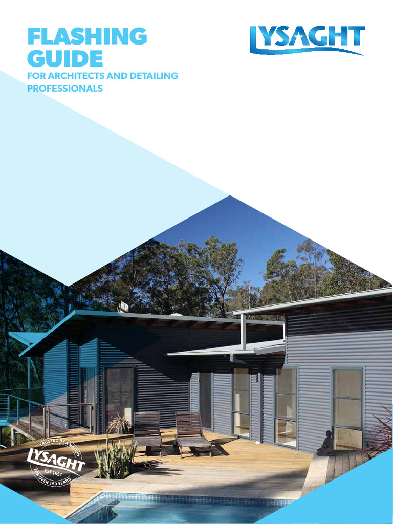 Roof Sheeting Flashings Lysaght | PDF | Roof | Wall