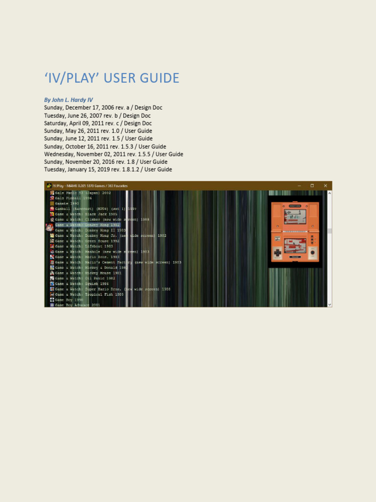 IV-Play User Guide | PDF | Microsoft Windows | Icon (Computing)