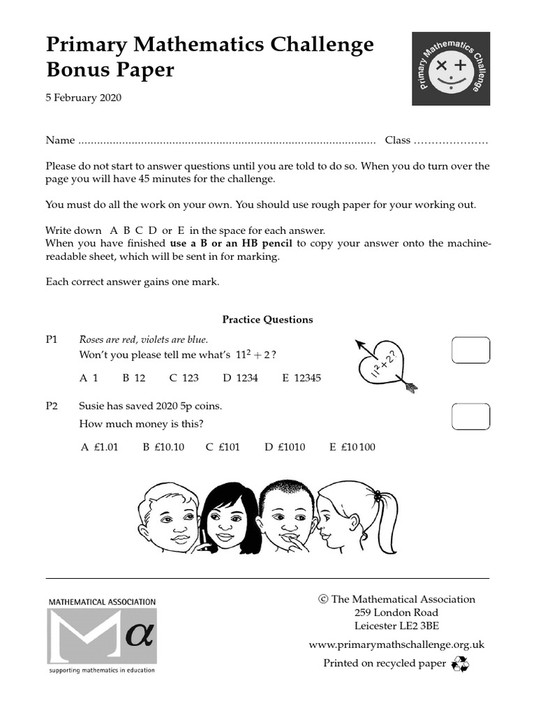 PMC February 2020 | PDF | Area | Rectangle
