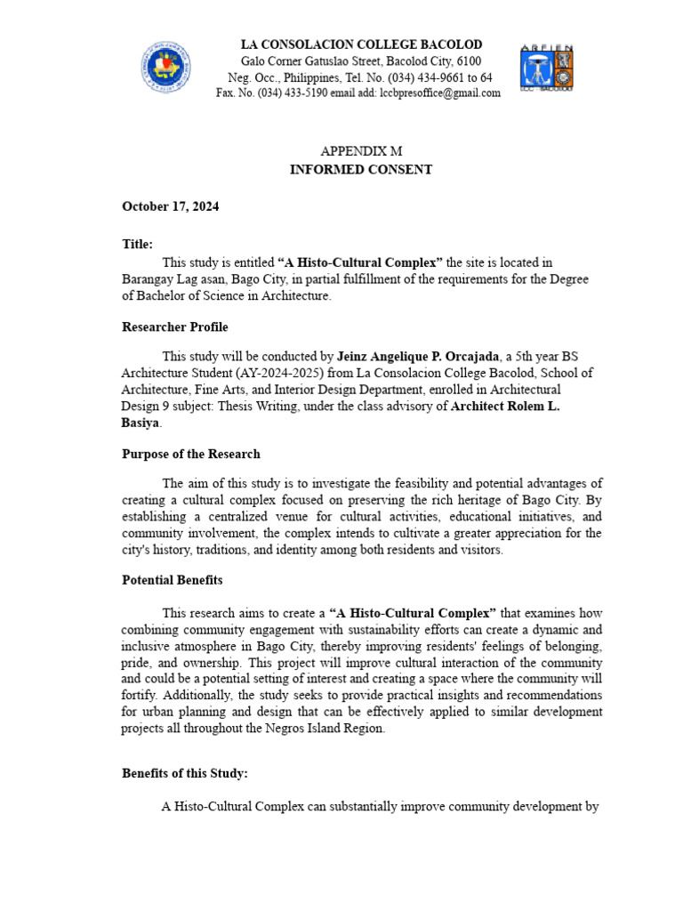 Informed Consent - Orcajada (5B) | PDF | Social Science | Art