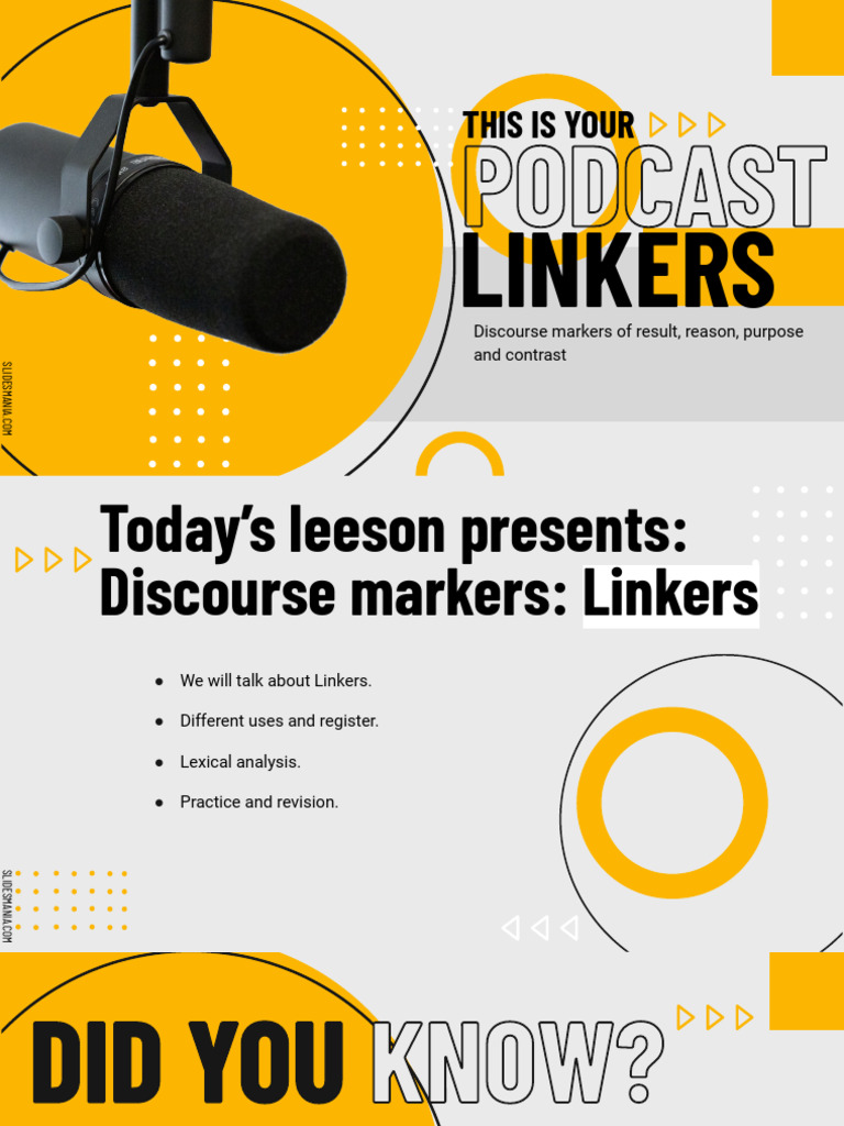 Unit 1B- LINKERS | PDF | Sentence (Linguistics) | Clause
