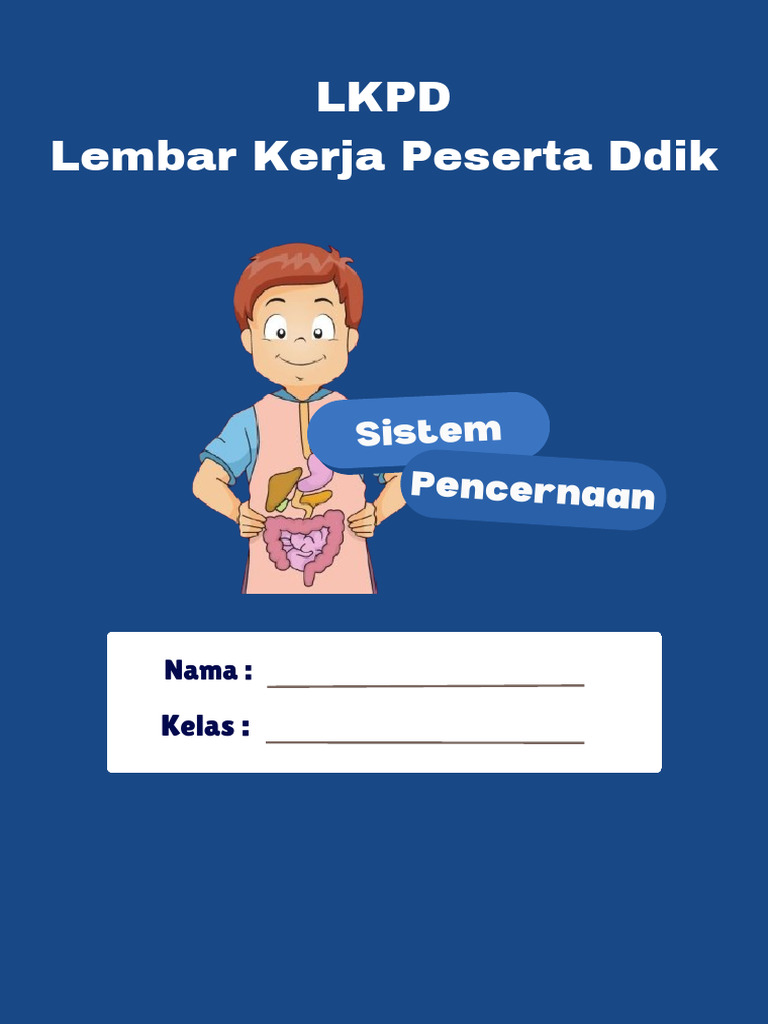 LKPD Sistem Pencernaan Organ Dan Fungsinya | PDF