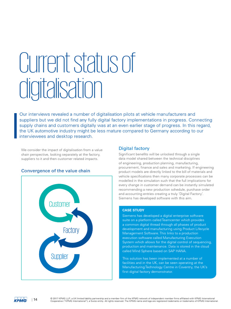 Digitalisation Case Studies | PDF | Supply Chain | Robot