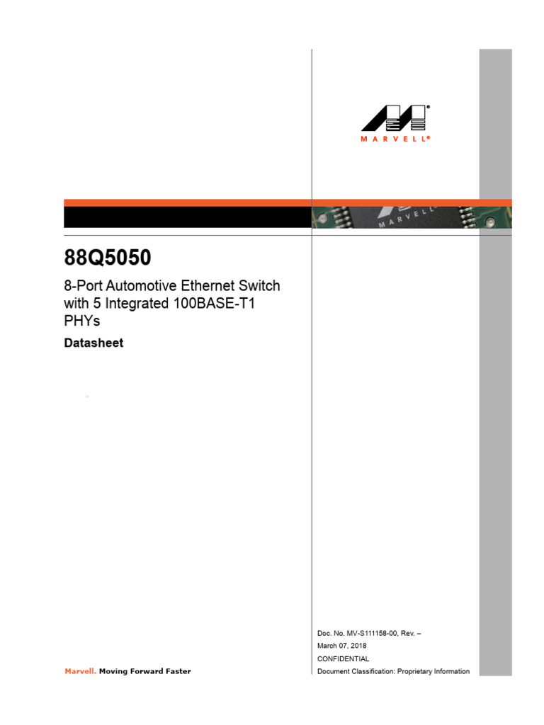 MV S111158 00 88Q5050 Datasheet | PDF | Computer Hardware | Computer Engineering