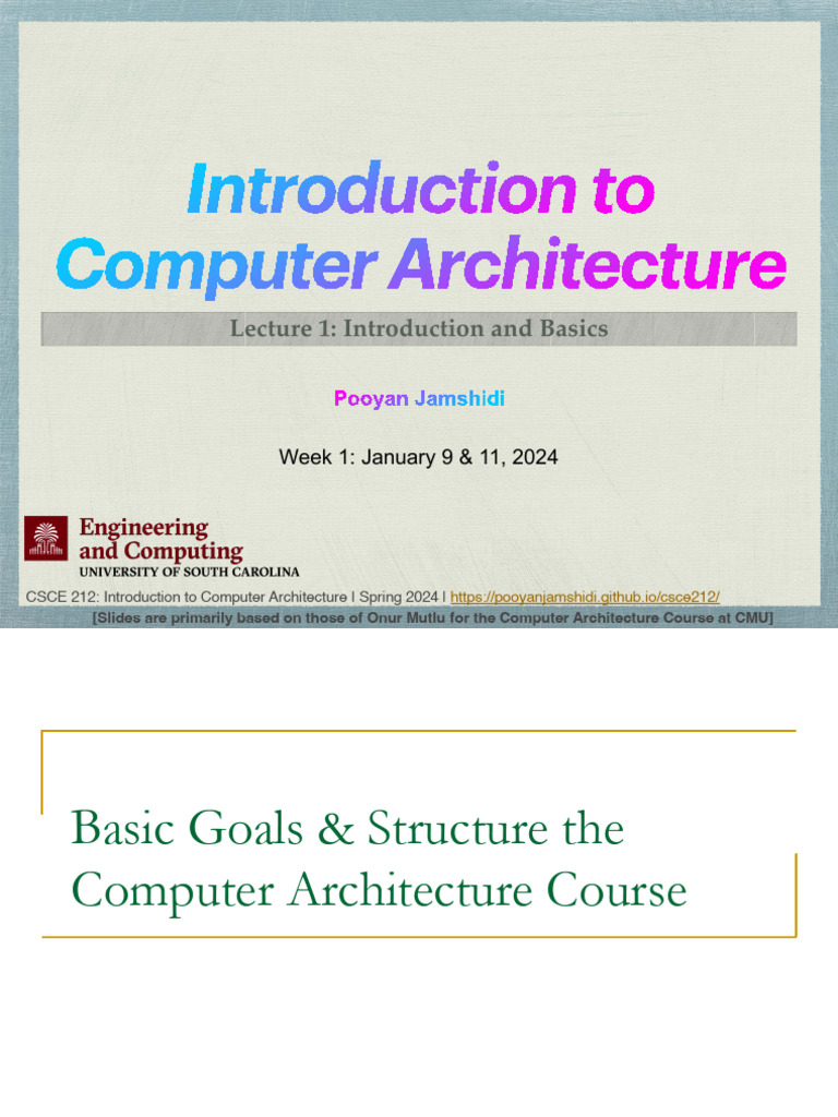 Basics Computer Architecture by Pooyan Jamshidi 1731311297 | PDF | Dynamic Random Access Memory ...
