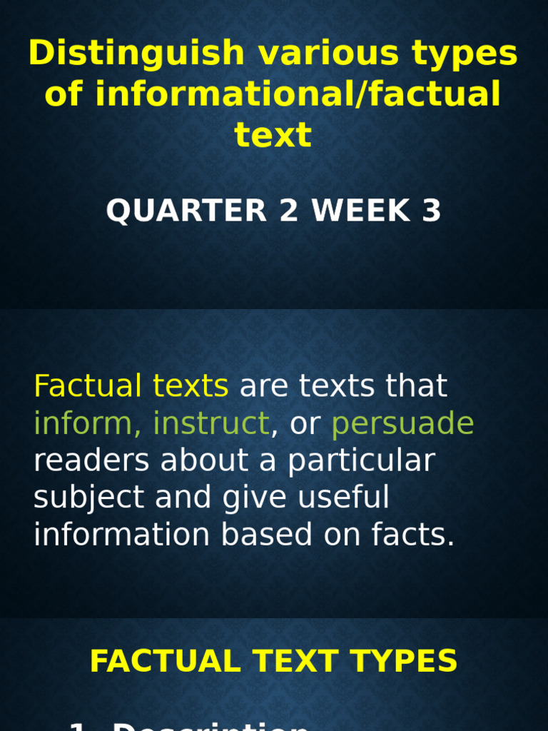 PPT ENG Q2W3 | PDF